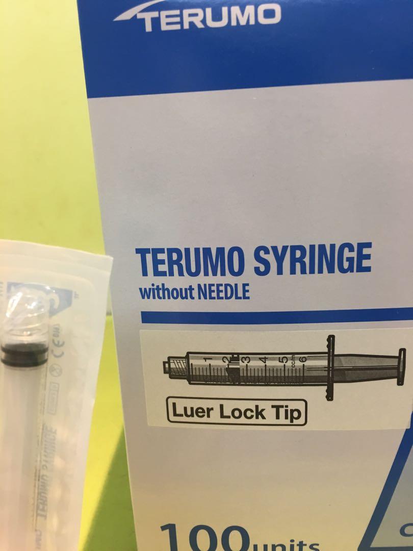 Terumo syringe without needle 1ml/3ml/5ml/10ml/50ml, Babies & Kids, Nursing & Feeding ...