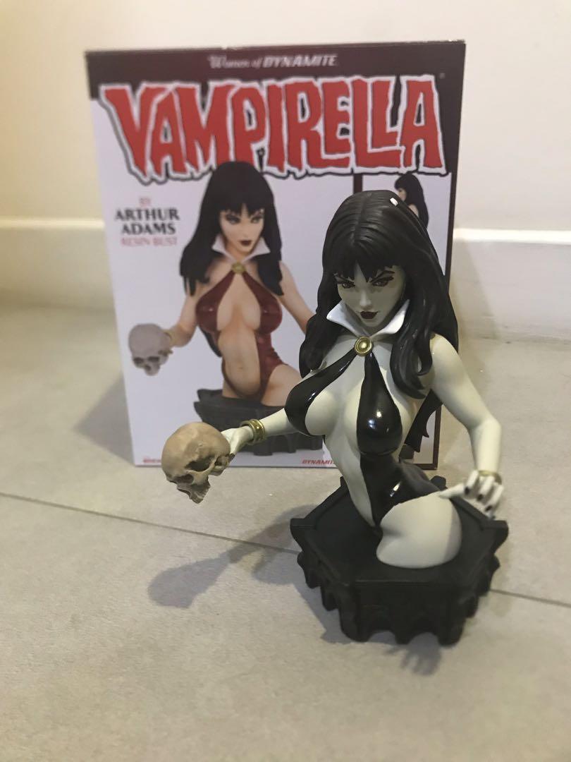 Vampirella Resin Bust By Arthur Adams, Hobbies & Toys, Toys & Games on Carousell