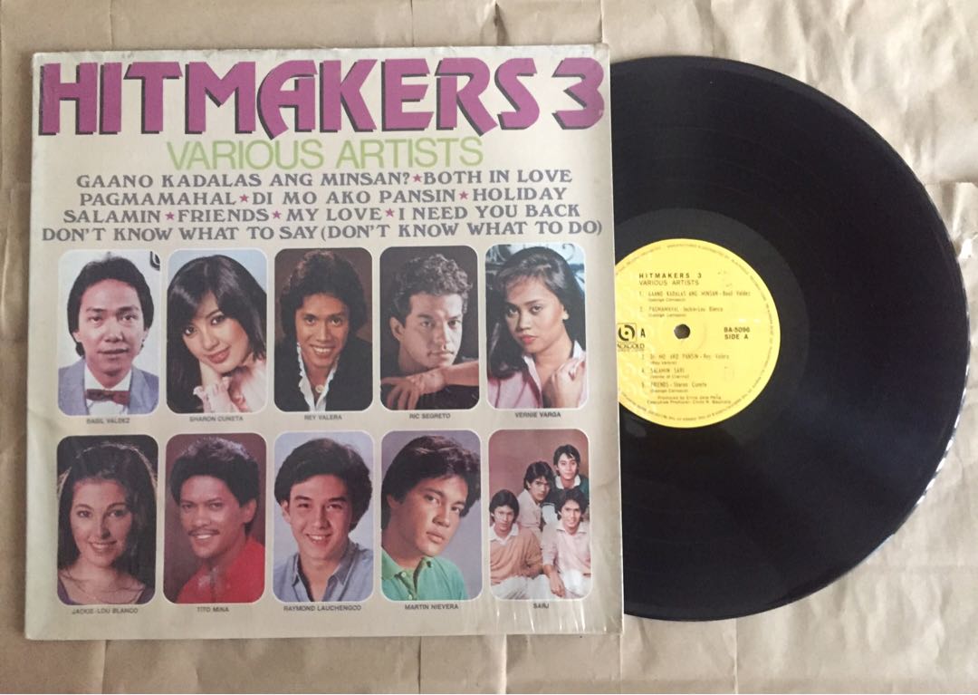 Various Artist | Hitmakers 3 (OPM LP), Hobbies & Toys, Music & Media ...