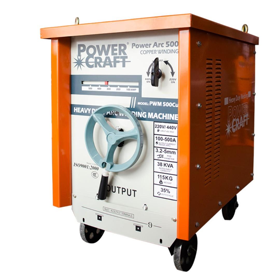 WELDING MACHINE AC TRANSFORMER ARC PMW 500cu, Commercial & Industrial ...
