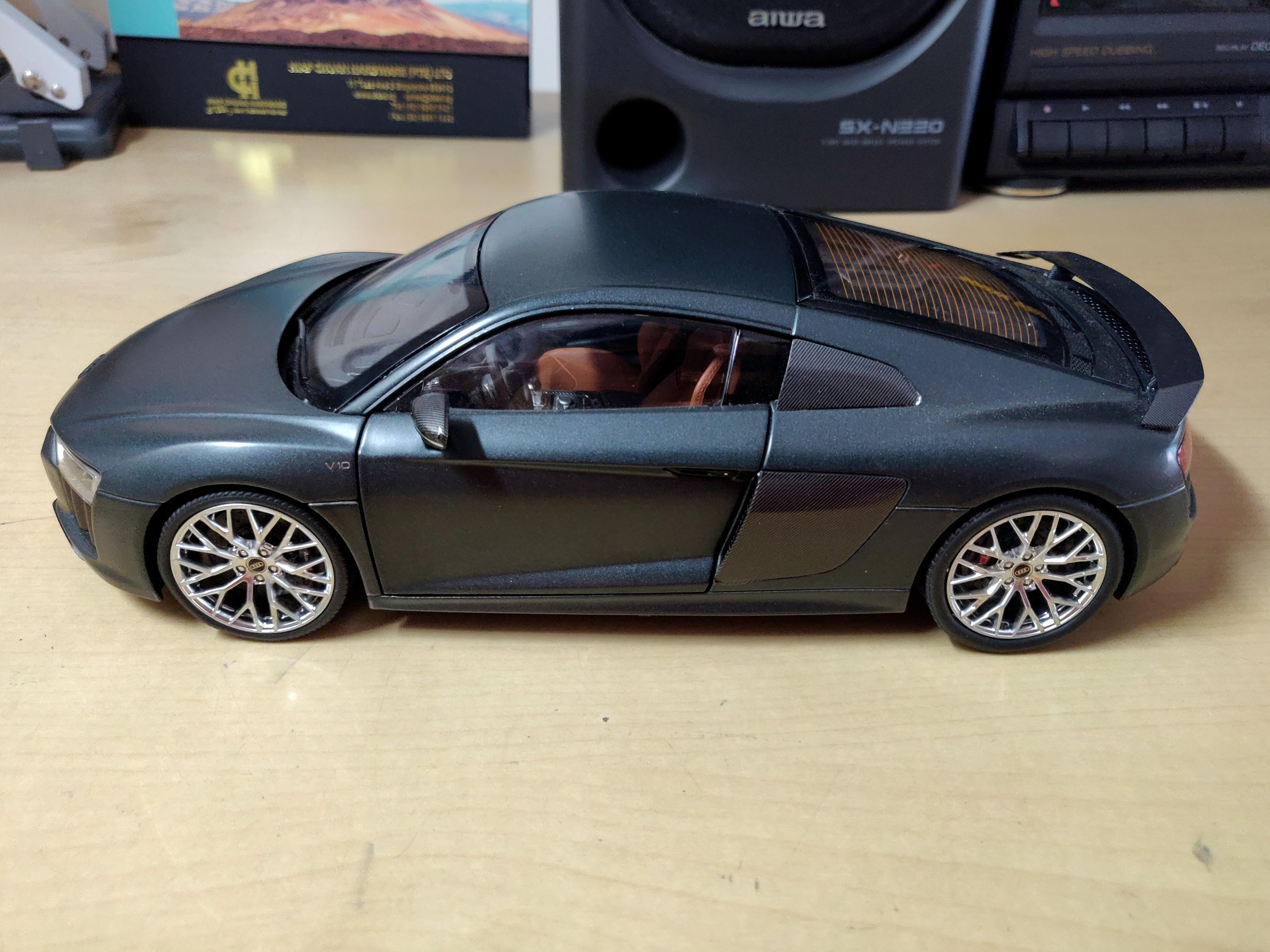 1/18 iscale Audi R8 V10 plus, Hobbies & Toys, Toys & Games on Carousell