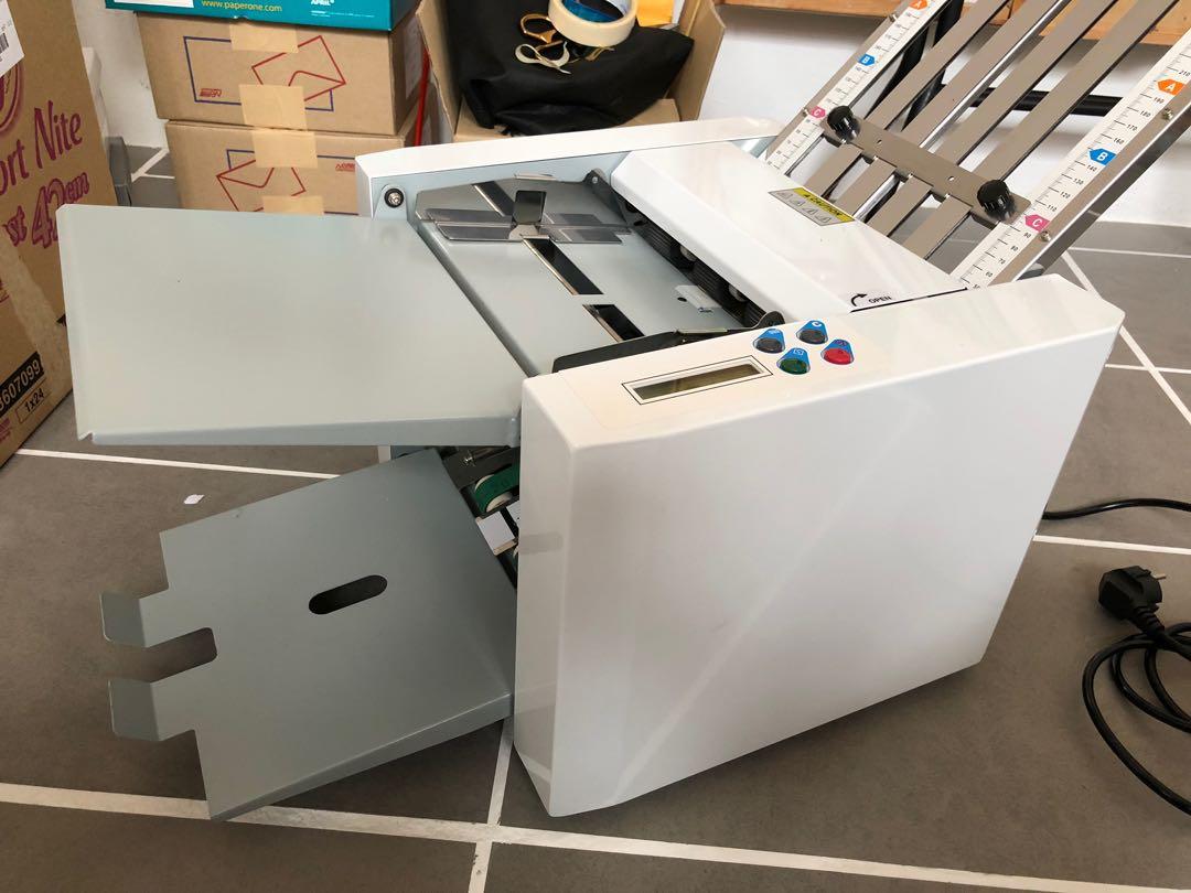 A4 paper folding machine desktop tabletop heavy duty SF-12M office ...