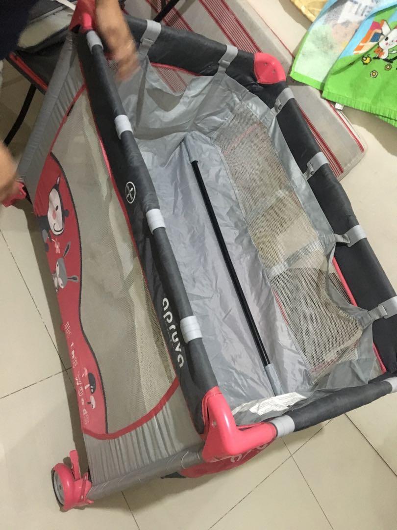 Apruva Crib (Pink), Babies & Kids, Baby Nursery & Kids Furniture, Cots ...