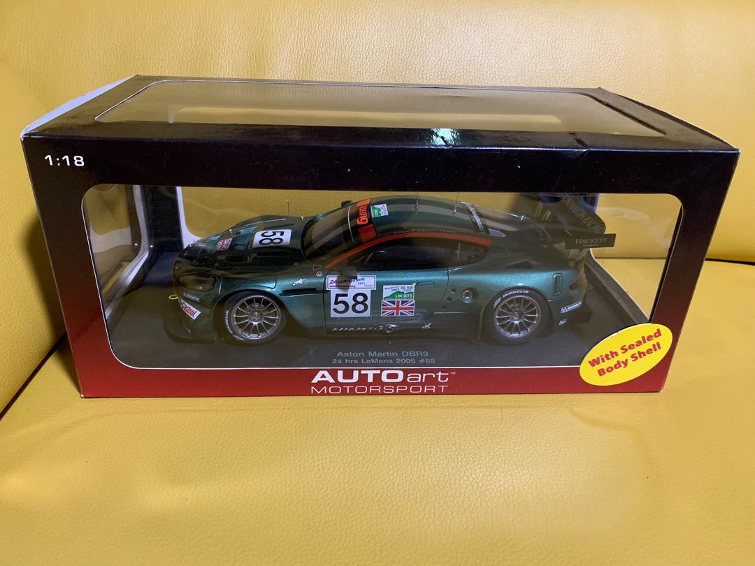 Autoart 1/18 Aston Martin DBR9, Hobbies & Toys, Toys & Games on Carousell
