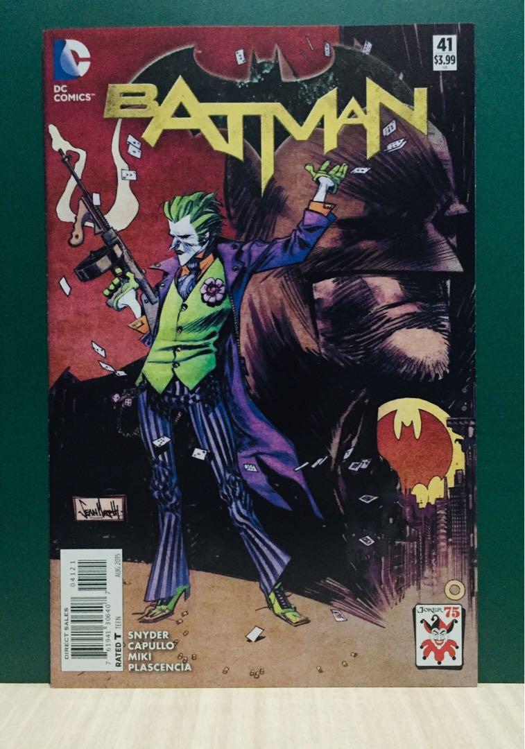 Batman #41 Joker 75th Anniversary variant, Hobbies & Toys, Books ...