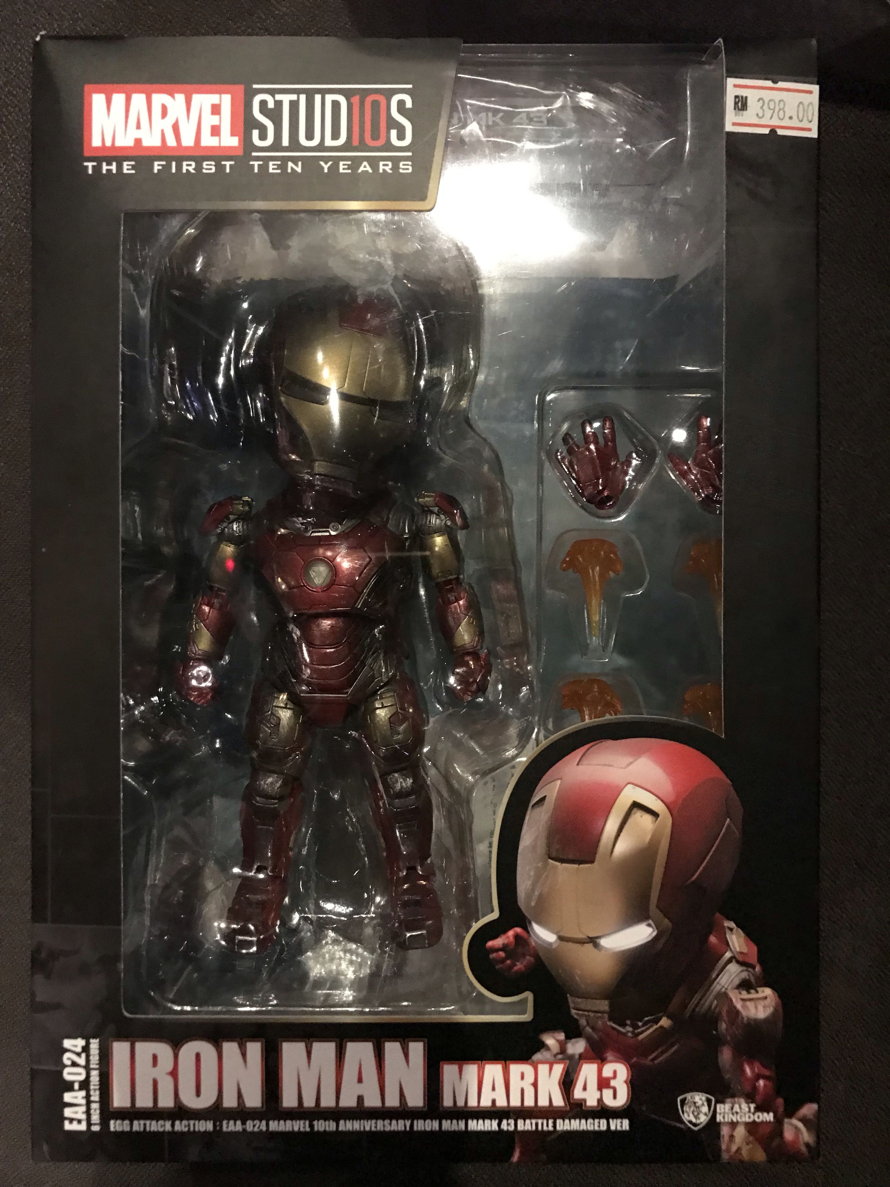 Beast Kingdom Egg Attack Action EAA-024 Marvel 10th Anniversary Iron ...