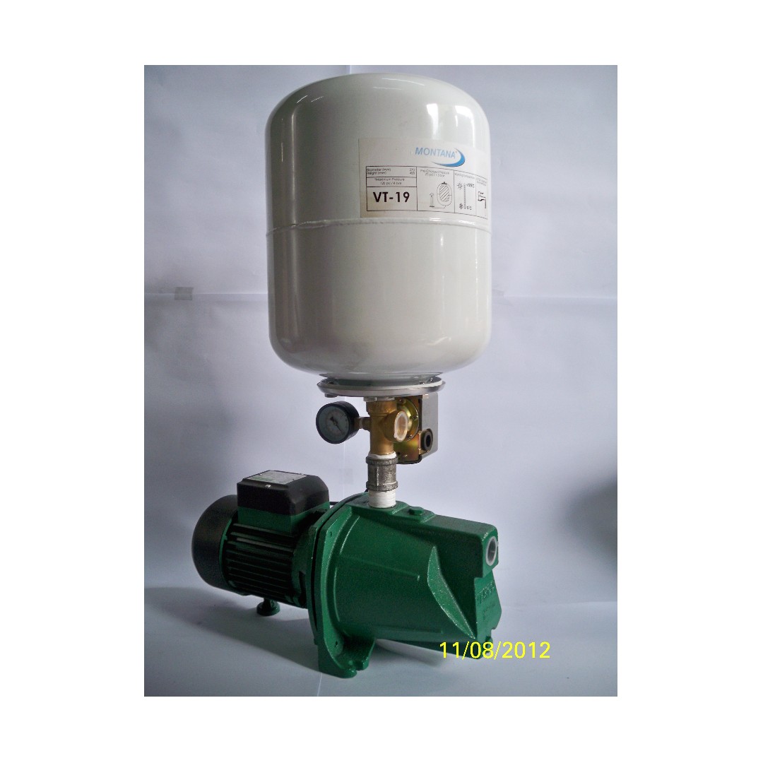 Booster Pump with Bladder Tank, Furniture & Home Living, Home ...