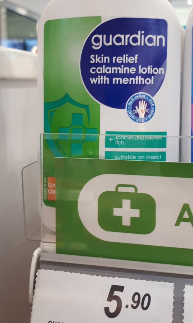 Brand New Guardian Skin Relief Calamine lotion with methol, Beauty ...