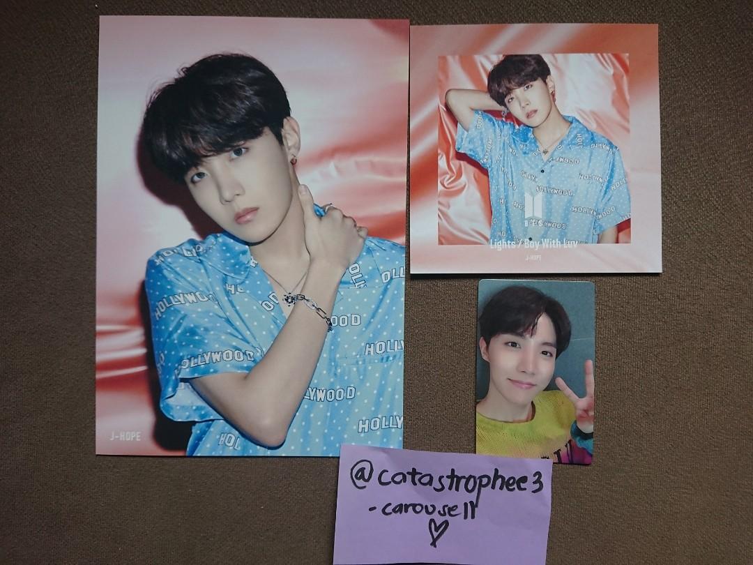 BTS Lights / Boy with Luv JAPAN RM JIN SUGA JHOPE JIMIN V JUNGKOOK ...