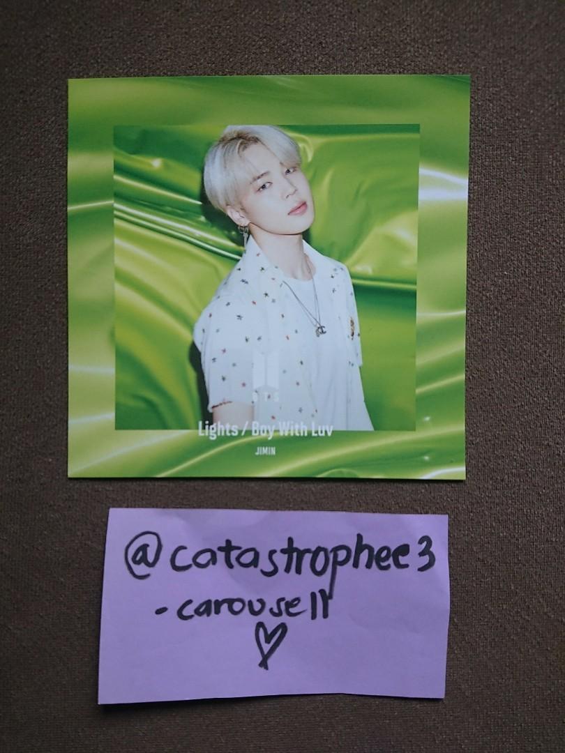 BTS Lights / Boy with Luv JAPAN RM JIN SUGA JHOPE JIMIN V JUNGKOOK ...