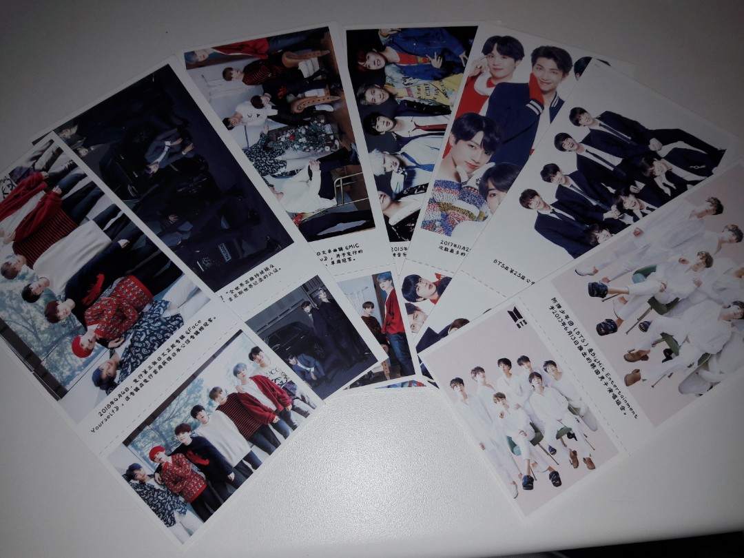 BTS PostCards, Hobbies & Toys, Memorabilia & Collectibles, K-Wave on ...