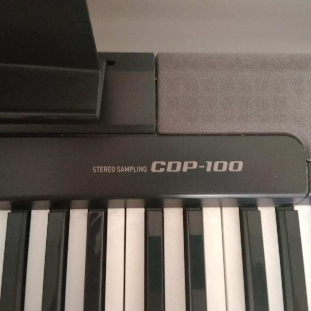 Casio Model CDP-100 | 88-Key Digital Piano, Hobbies & Toys, Music ...