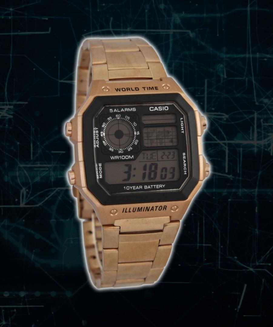 CASIO WORLD TIME, Men's Fashion, Watches & Accessories, Watches on ...