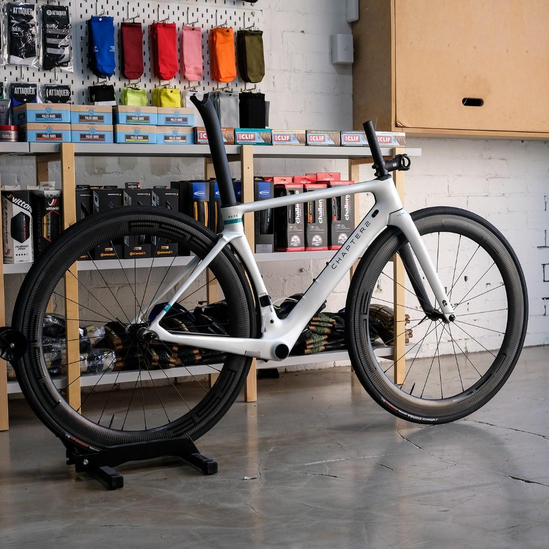 CHAPTER2 RERE RIM BRAKE FRAMESET - PEARL UD LIMITED EDITION (XS), Sports Equipment, Bicycles ...