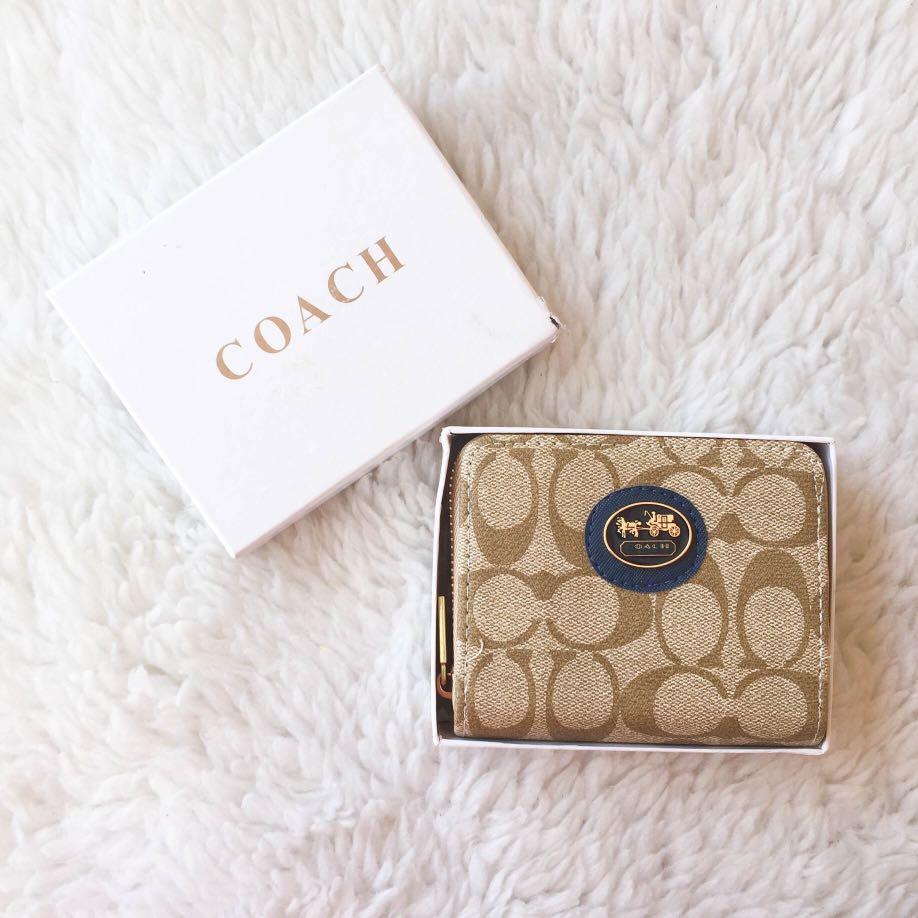Coach Coin Purse ( Emblem ), Luxury, Bags & Wallets on Carousell