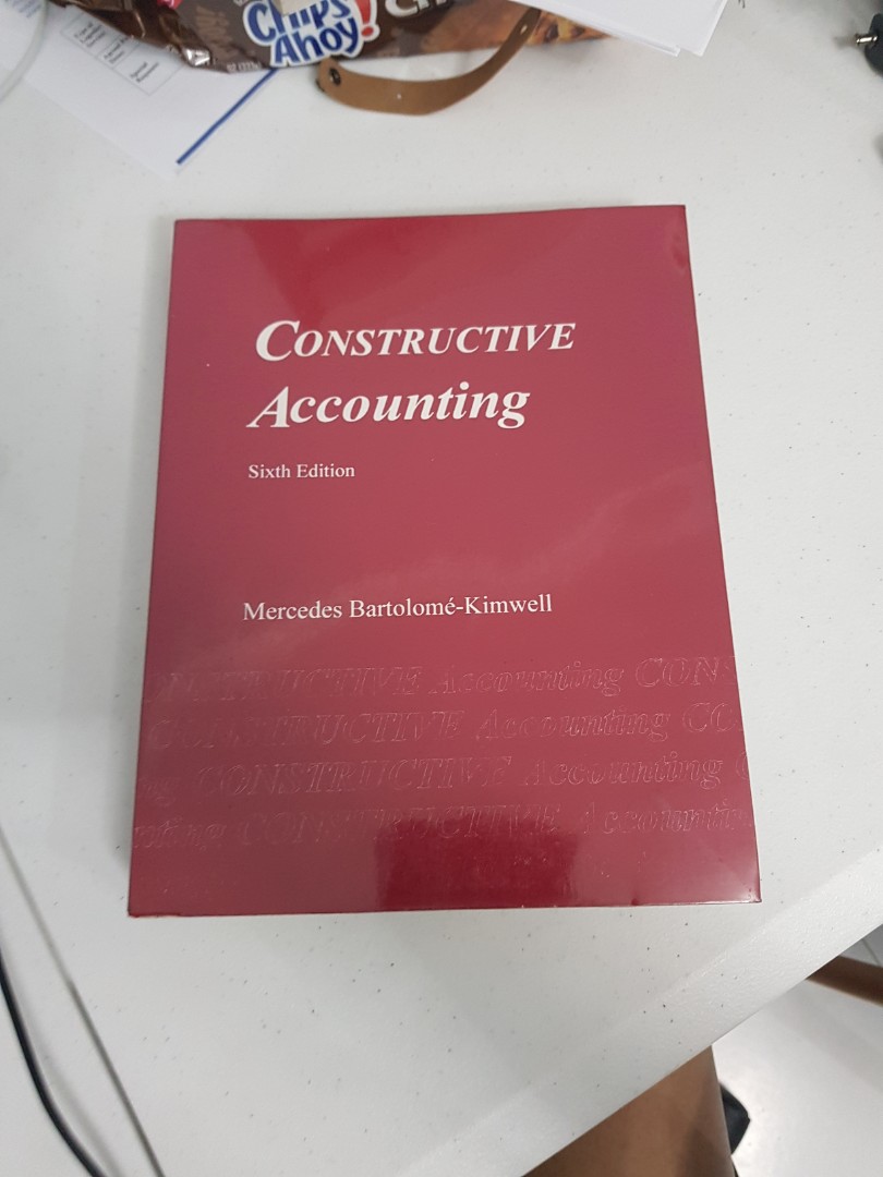 Constructive Accounting by Kimwell, Hobbies & Toys, Books & Magazines, Assessment Books on Carousell