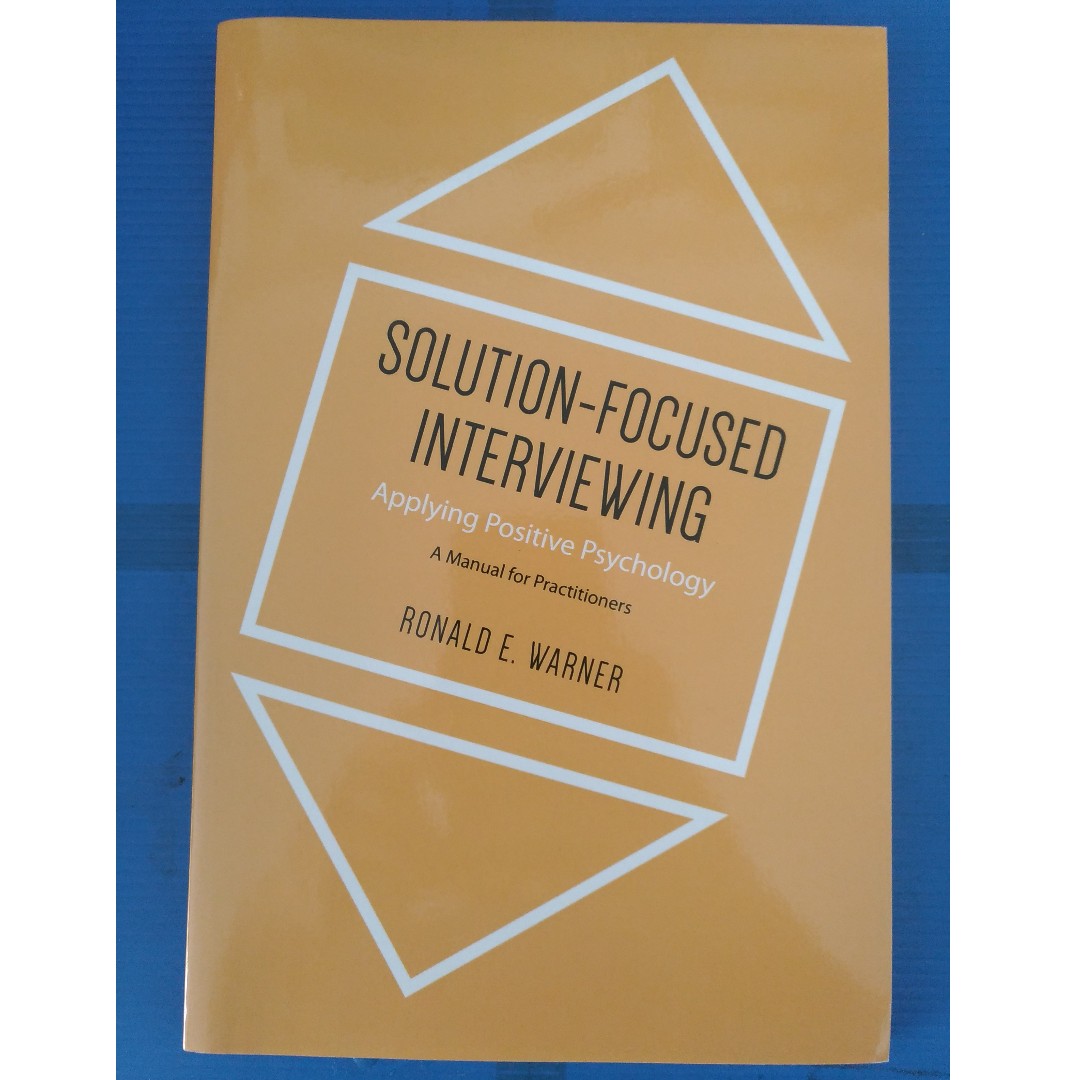 COU204 Solution-Focused Interviewing, Computers & Tech, Office ...
