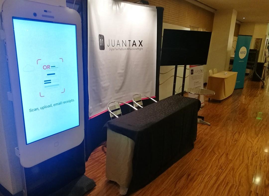 Events Rental Giant Tablet Mobile Phone Portrait Standing Monitor ...