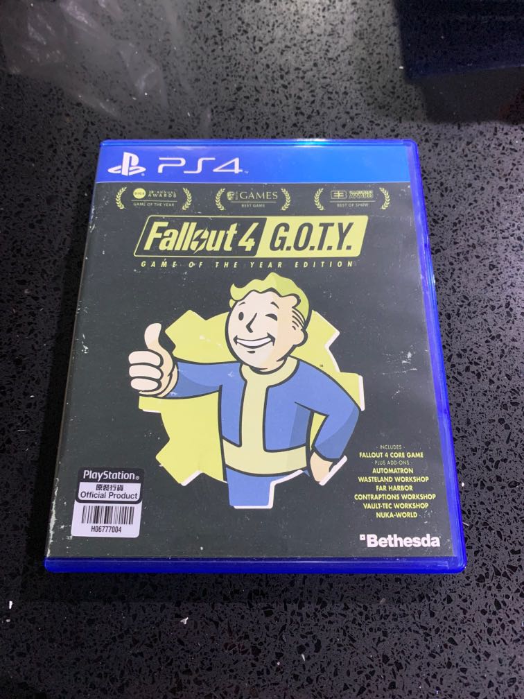 Fallout 4: GOTY, Video Gaming, Video Games, PlayStation on Carousell
