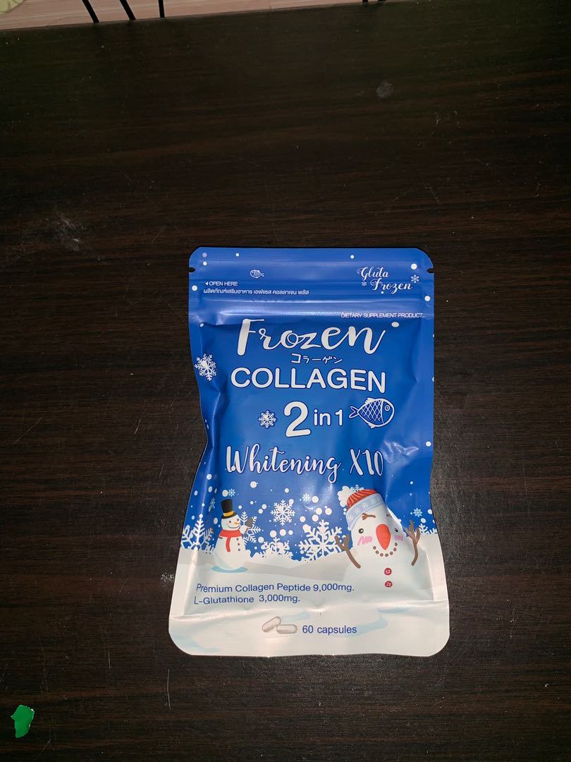 FROZEN COLLAGEN ORIGINAL, Kesehatan & Kecantikan, Kulit, Sabun & Tubuh di Carousell