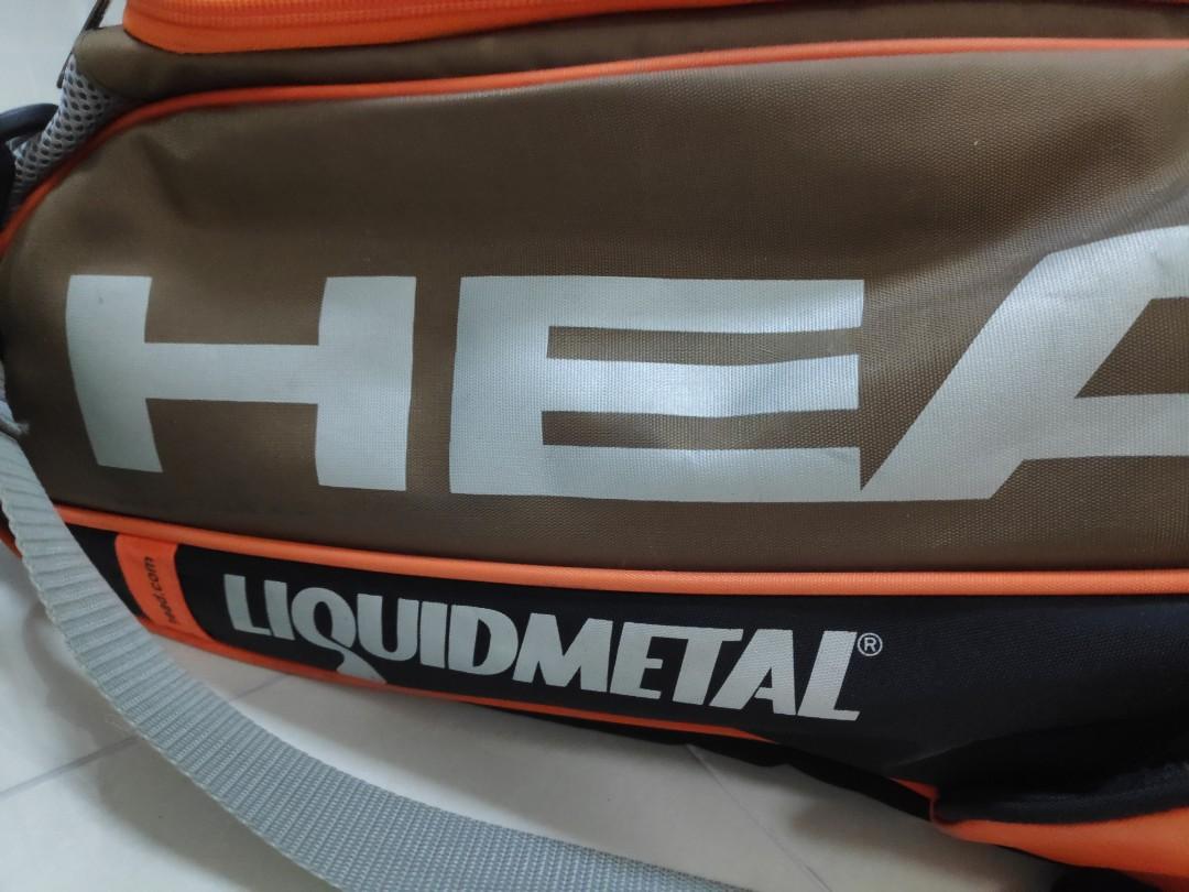 Head Liquidmetal Tennis Bag, Sports Equipment, Sports & Games, Racket ...