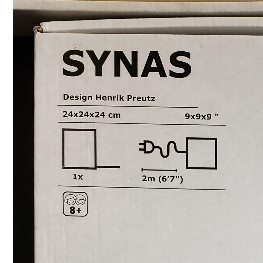 IKEA SYNAS LED LIGHT DISPLAY BOX 陳列燈箱 (只用一次) 全部包裝齊 (全新一樣), 傢俬＆家居, 傢俬 ...