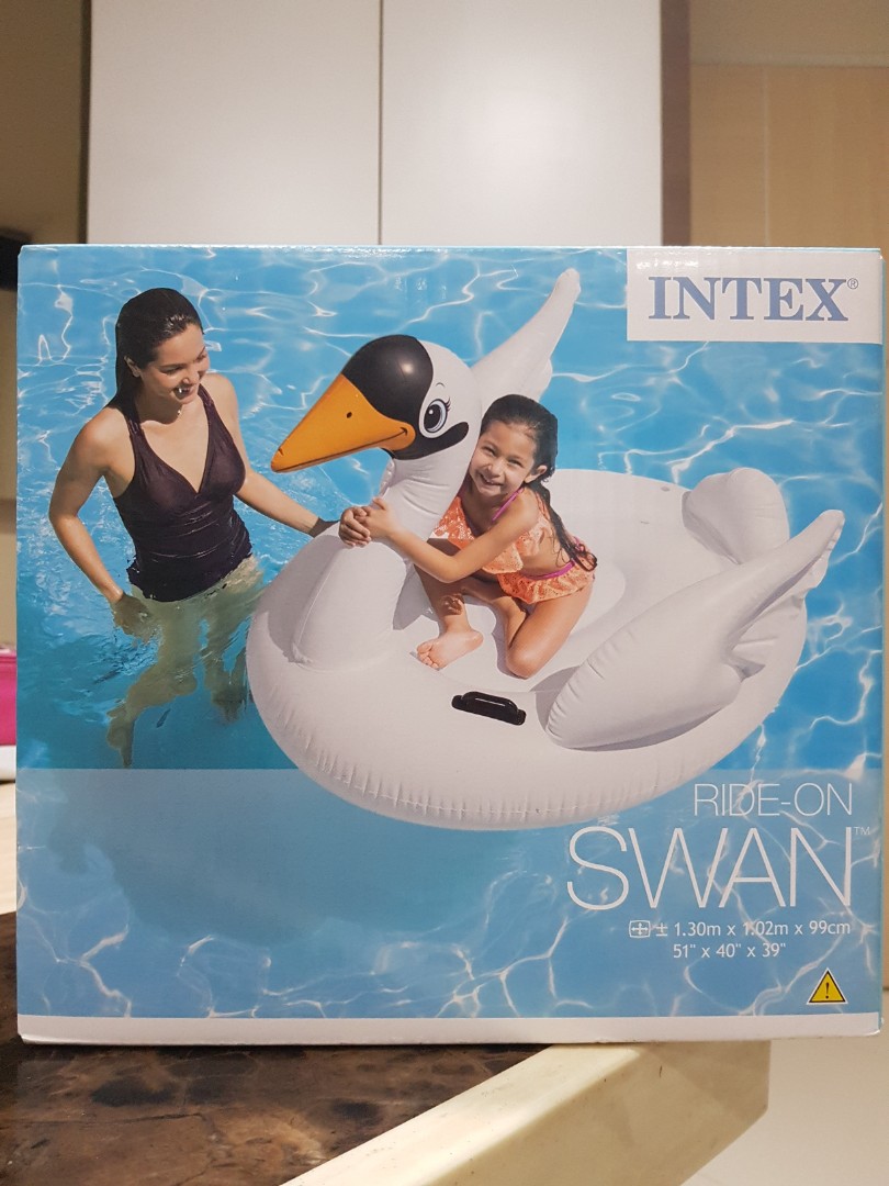 Inflatable Swan Float, Everything Else on Carousell