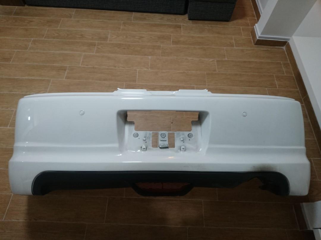 Honda Integra Type R DC5R - Facelift Rear Stock Bumper with Mugen ...