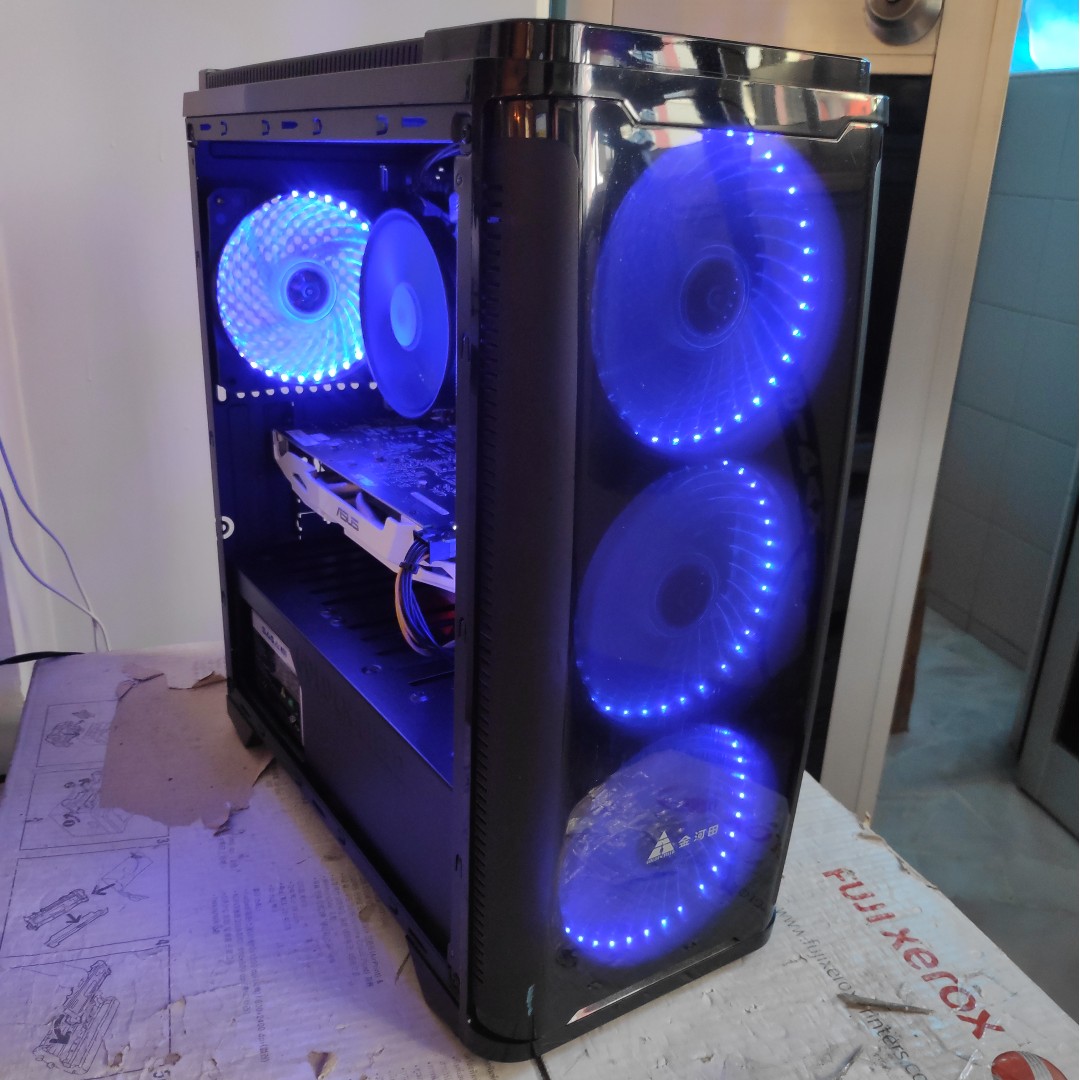 Intel i5 2400 + GTX 1060 6GB - Budget Custom Gaming Desktop PC ...