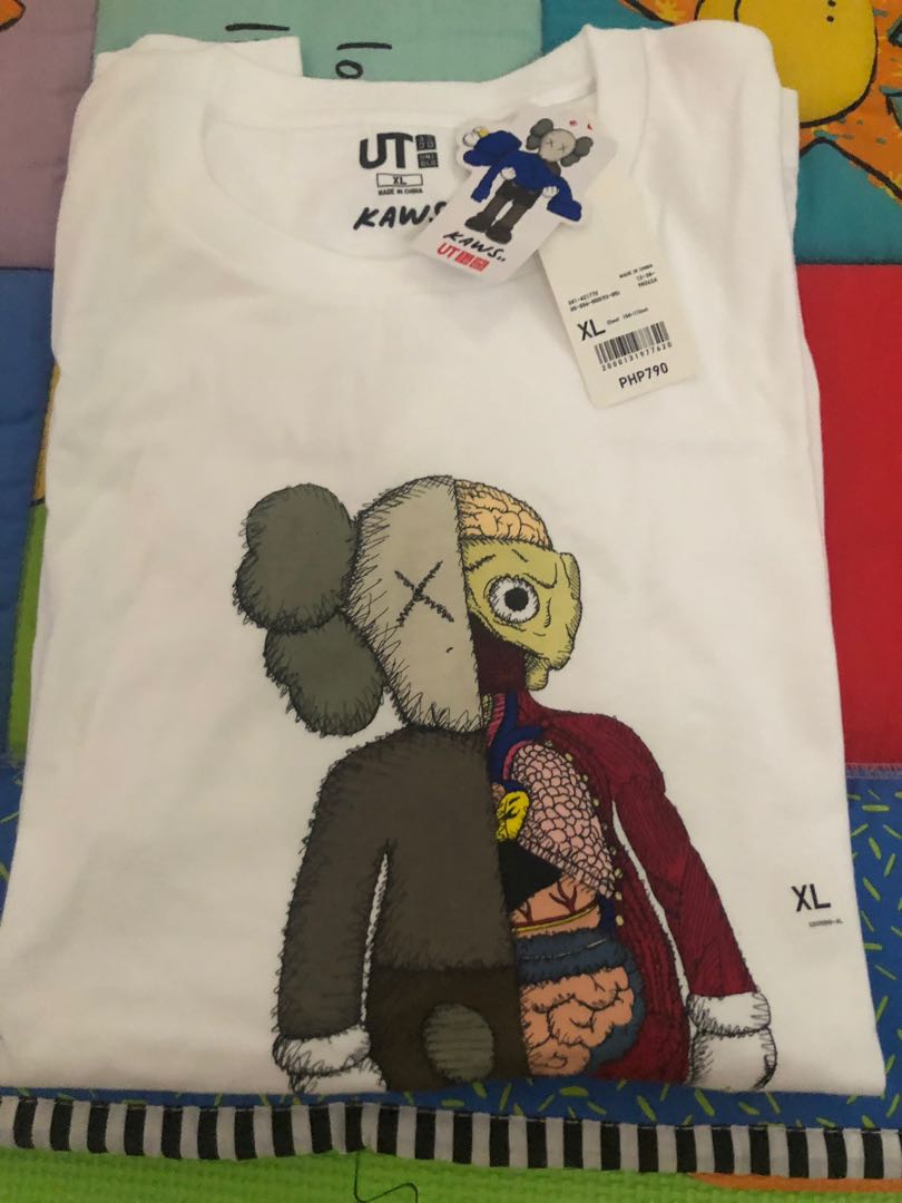 Kaws X Uniqlo sesame street colab, Men's Fashion, Tops & Sets, Tshirts ...
