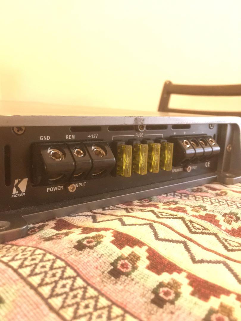 KICKER CAR MONOBLOCK AMPLIFIER 600WATT EX 500.1, Auto Accessories on ...