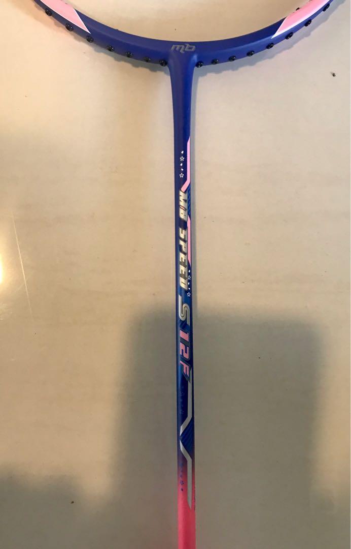 MB Racket - Speed 12F (Inc. 1 String, 1 Grip) , Sports Equipment ...