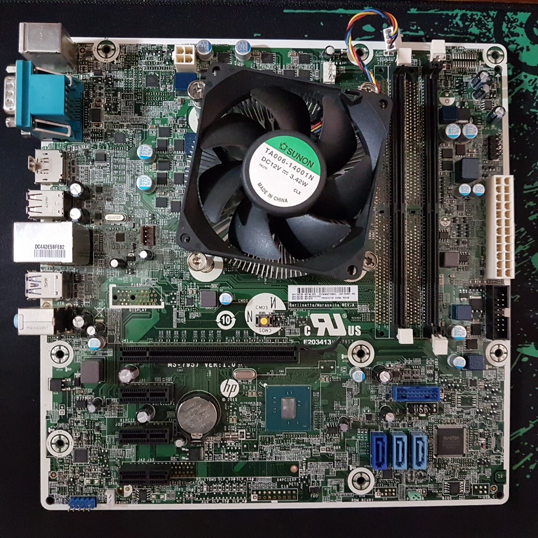 MS-7957 Motherboard socket 1151 intel 6th gen ddr4, Computers & Tech ...