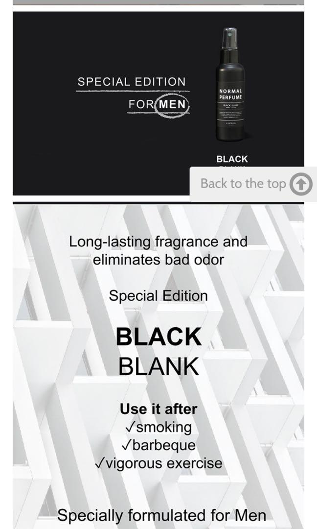 Normal Perfume Black Blank, Beauty & Personal Care, Fragrance ...