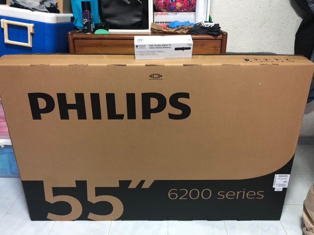 Philips 55 inch Ultra HD smart LED TV 2019, TV & Home Appliances, TV ...