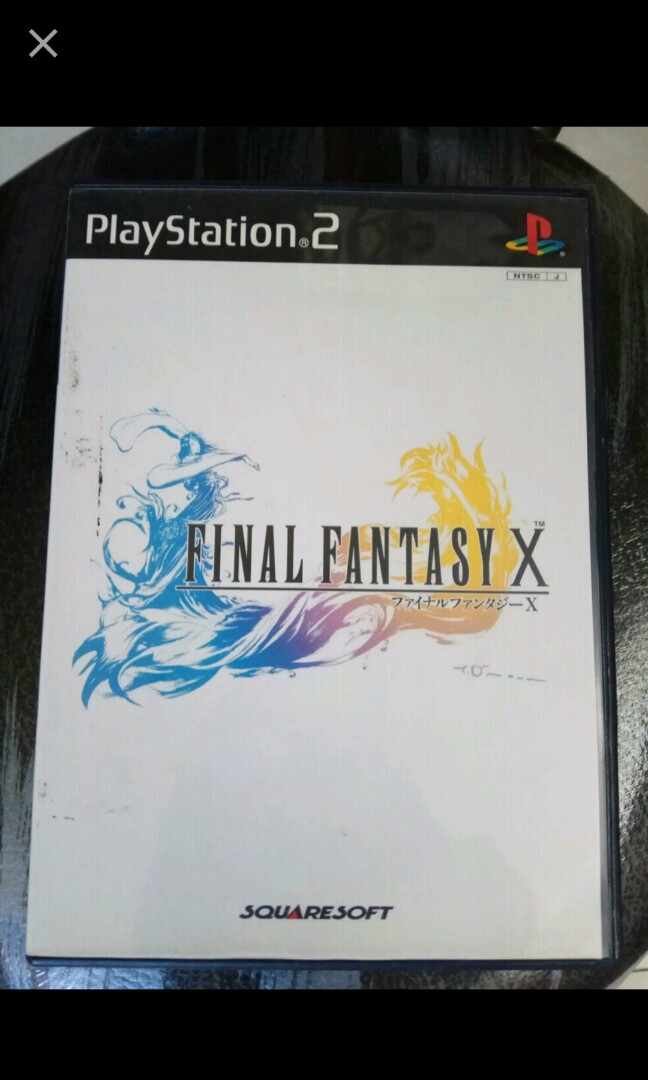 PS2 Final Fantasy X FF10 最終幻想10 連DVD 日版, 電子遊戲, 電子遊戲, PlayStation - Carousell