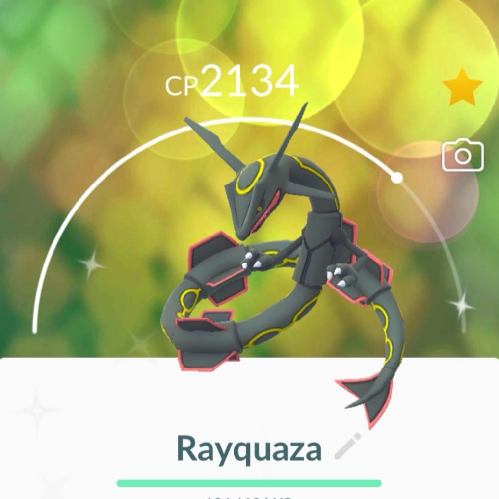 Shiny Rayquaza, Video Gaming, Gaming Accessories, Game Gift Cards ...
