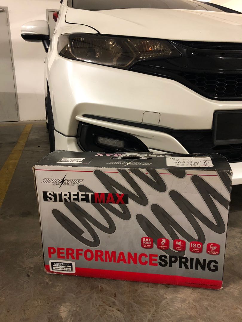 Silversport Sport Spring Honda Jazz GK GP, Auto Accessories on Carousell