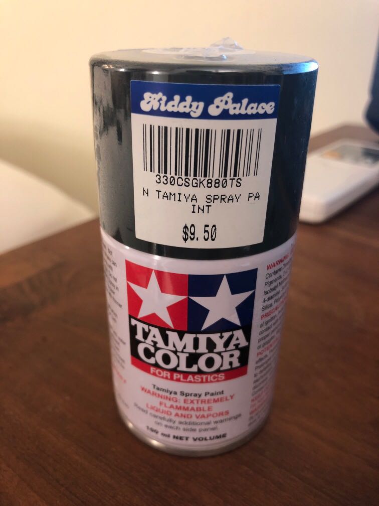 Tamiya Matt black spray paint TS-63, Hobbies & Toys, Stationery & Craft ...