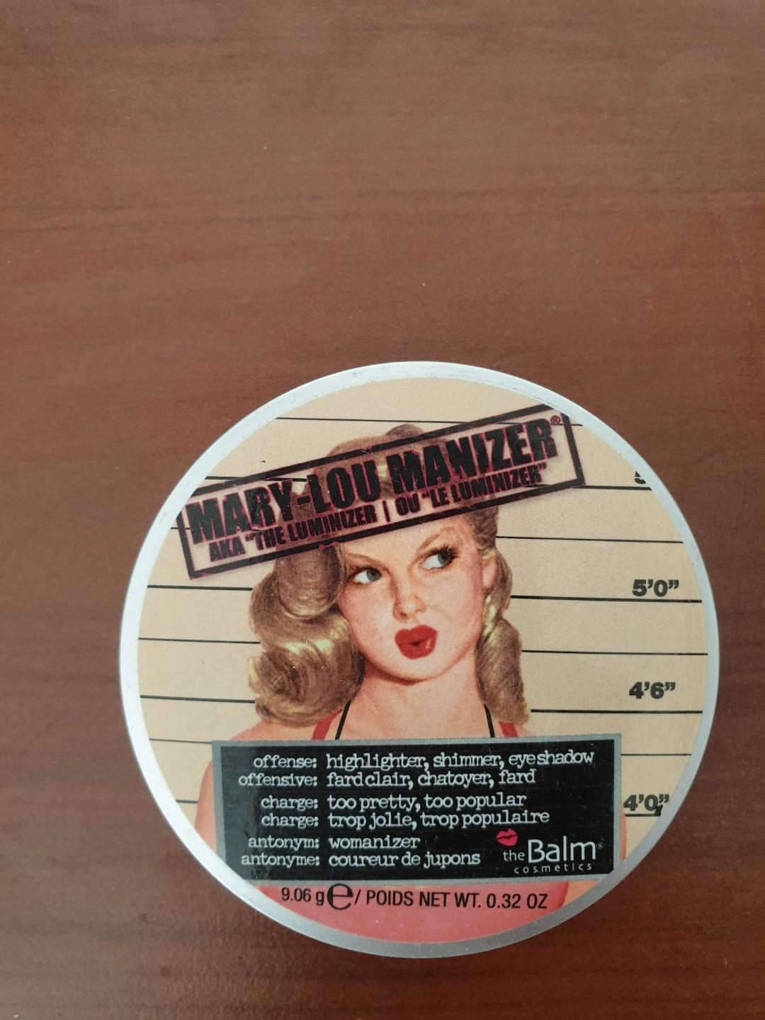 The Balm Mary Lou Manizer, Kesehatan & Kecantikan, Rias Wajah di Carousell