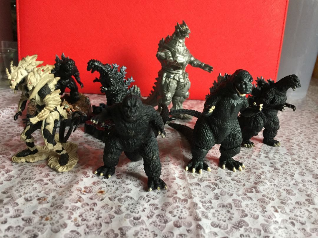 TOHO Godzilla Mechagodzilla King of Monsters Trading Gashapon Figure ...