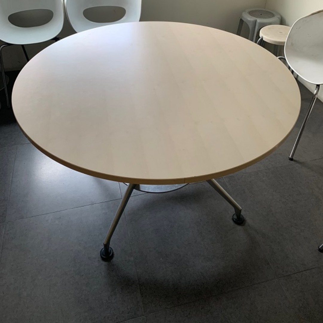 USED Round Table, Furniture & Home Living, Furniture, Tables & Sets on ...