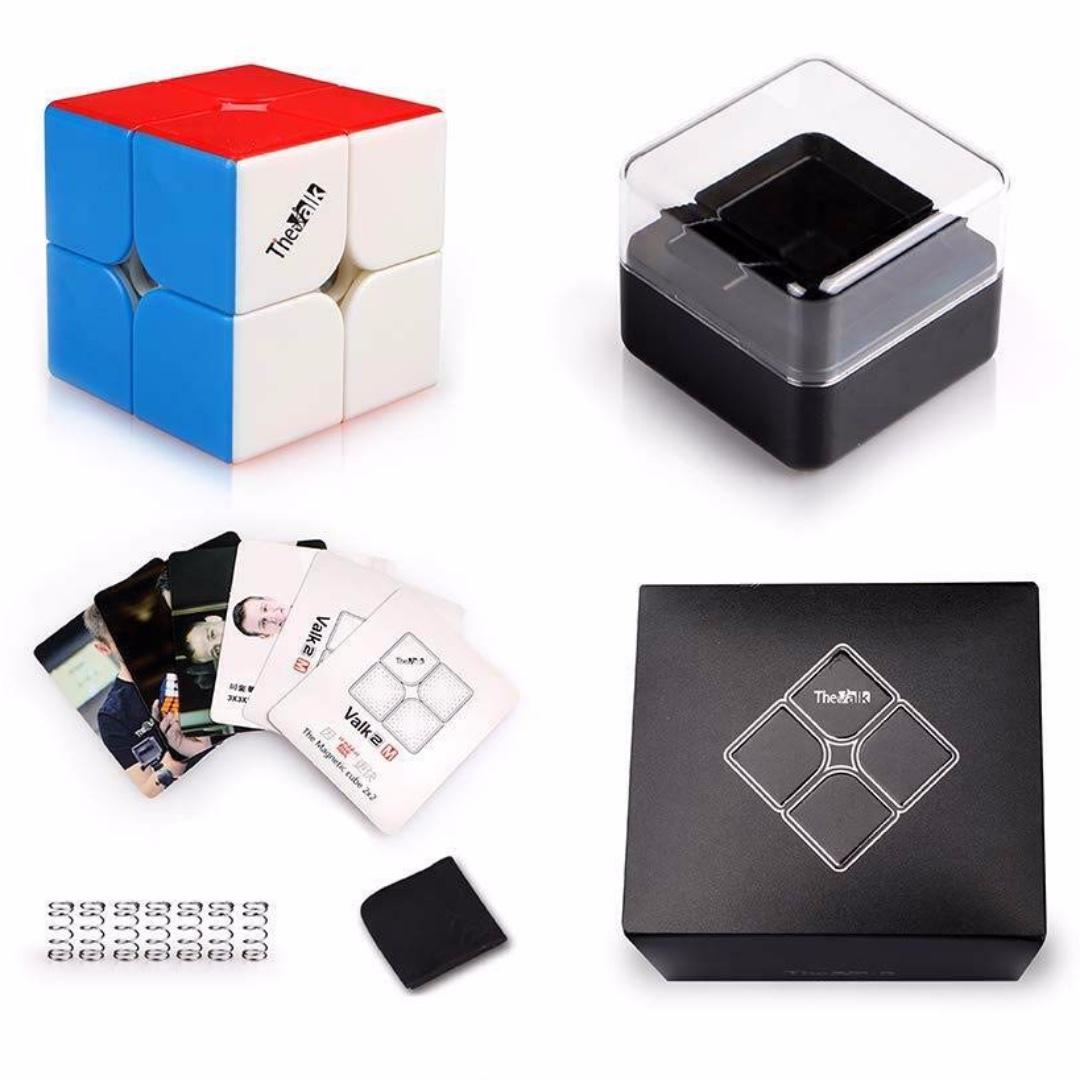 Valk 2 M 2x2 Magnetic Speed Cube (Stickerless), Hobbies & Toys, Toys ...