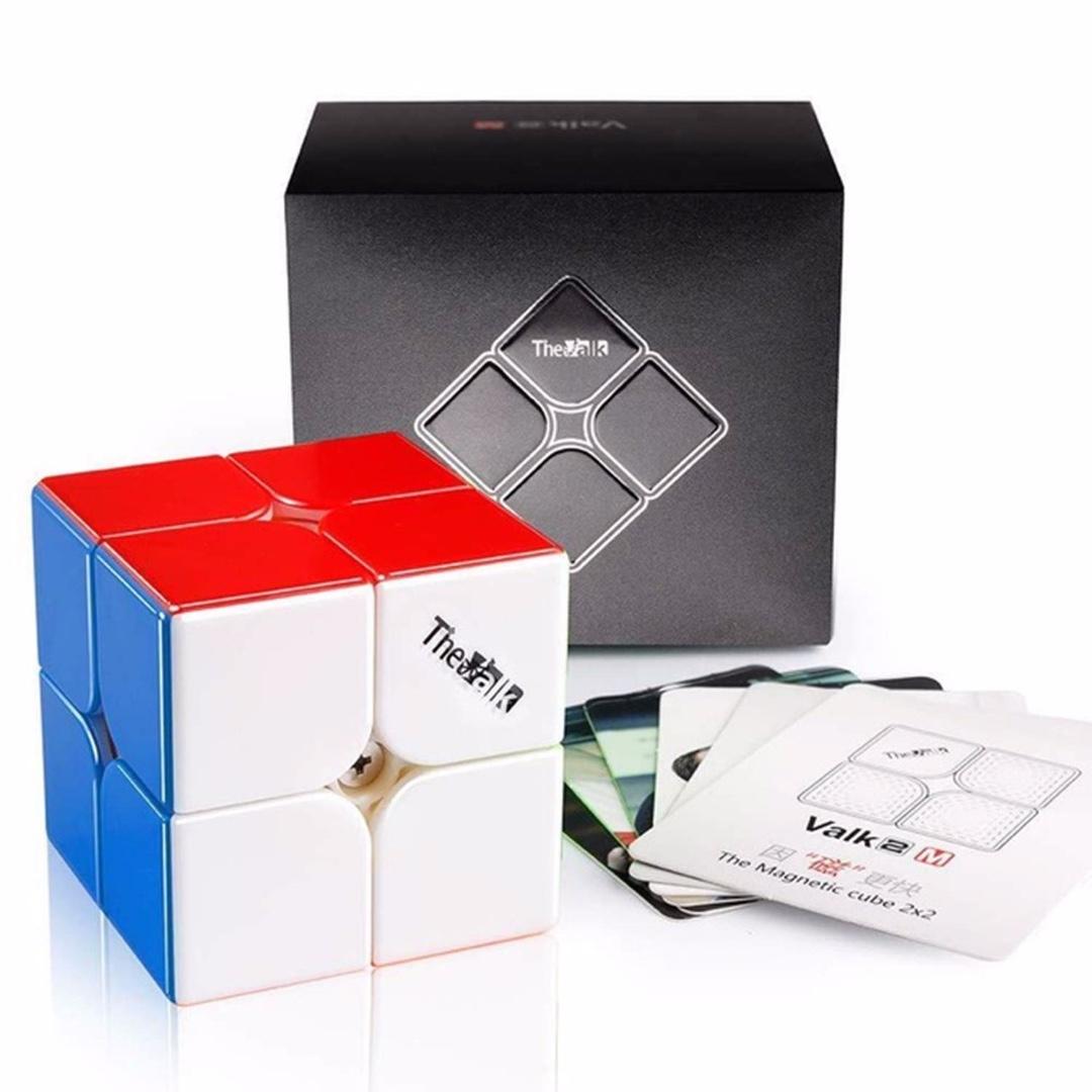Valk 2 M 2x2 Magnetic Speed Cube (Stickerless), Hobbies & Toys, Toys ...