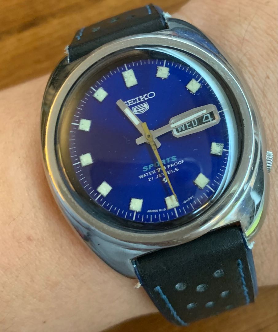 Rare Vintage Seiko 5 Sports Automatic “Proof”, Women's Fashion, Watches ...
