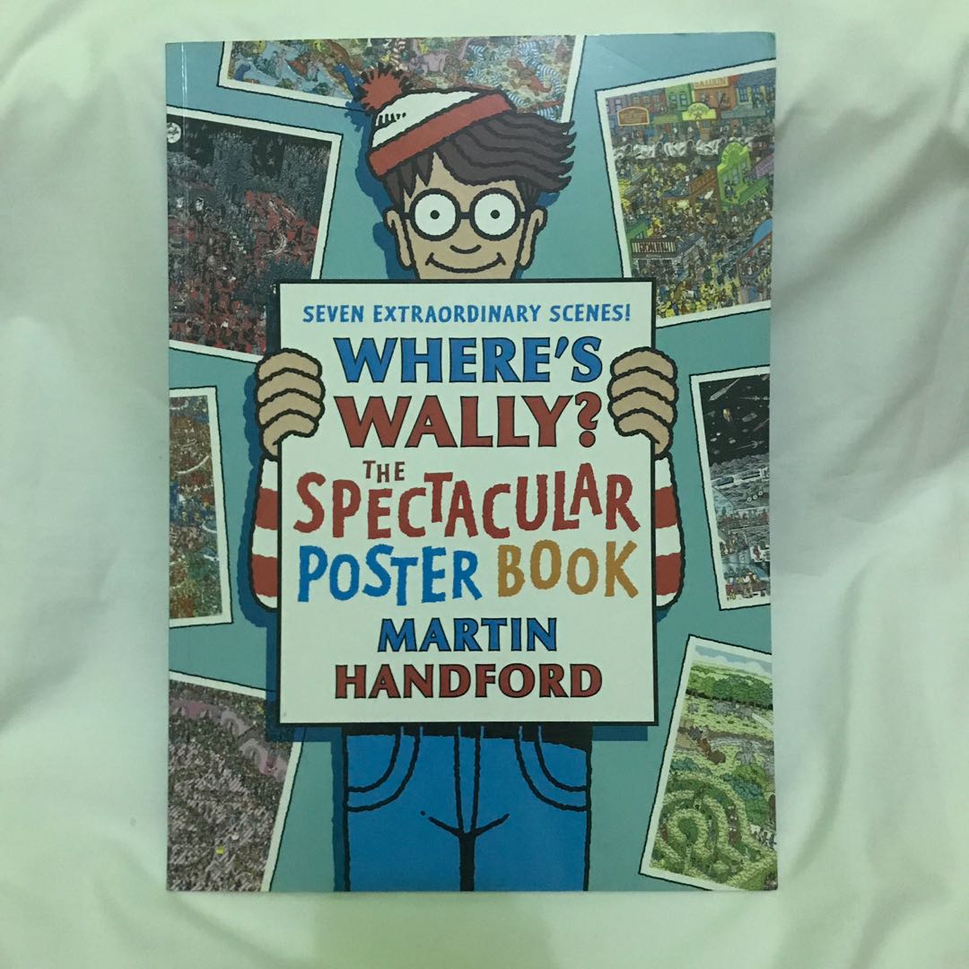 Wheres Wally The Spectacular Poster Book - Martin Handford, Buku & Alat ...