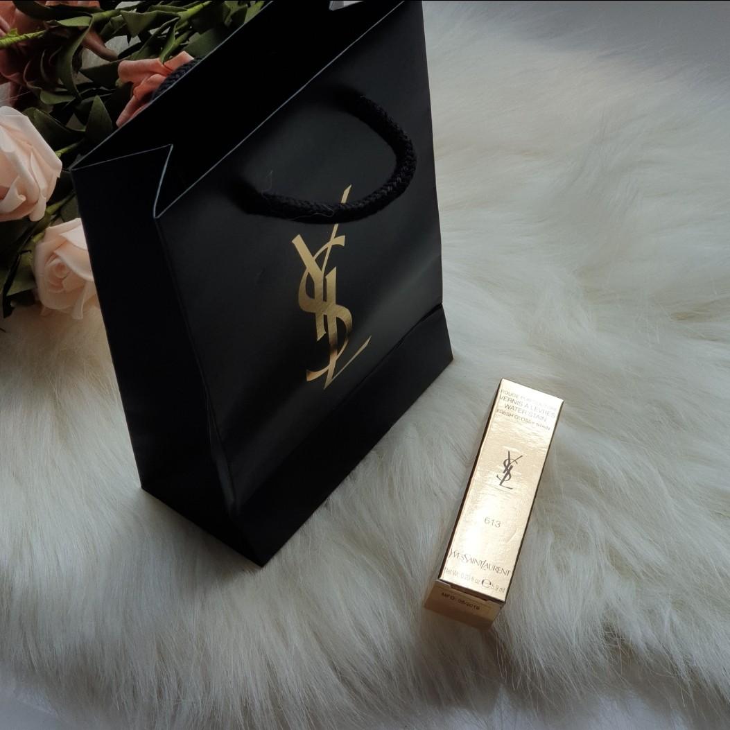 YSL Original Paper Bag Small Medium Large, Luxury, Accessories on Carousell