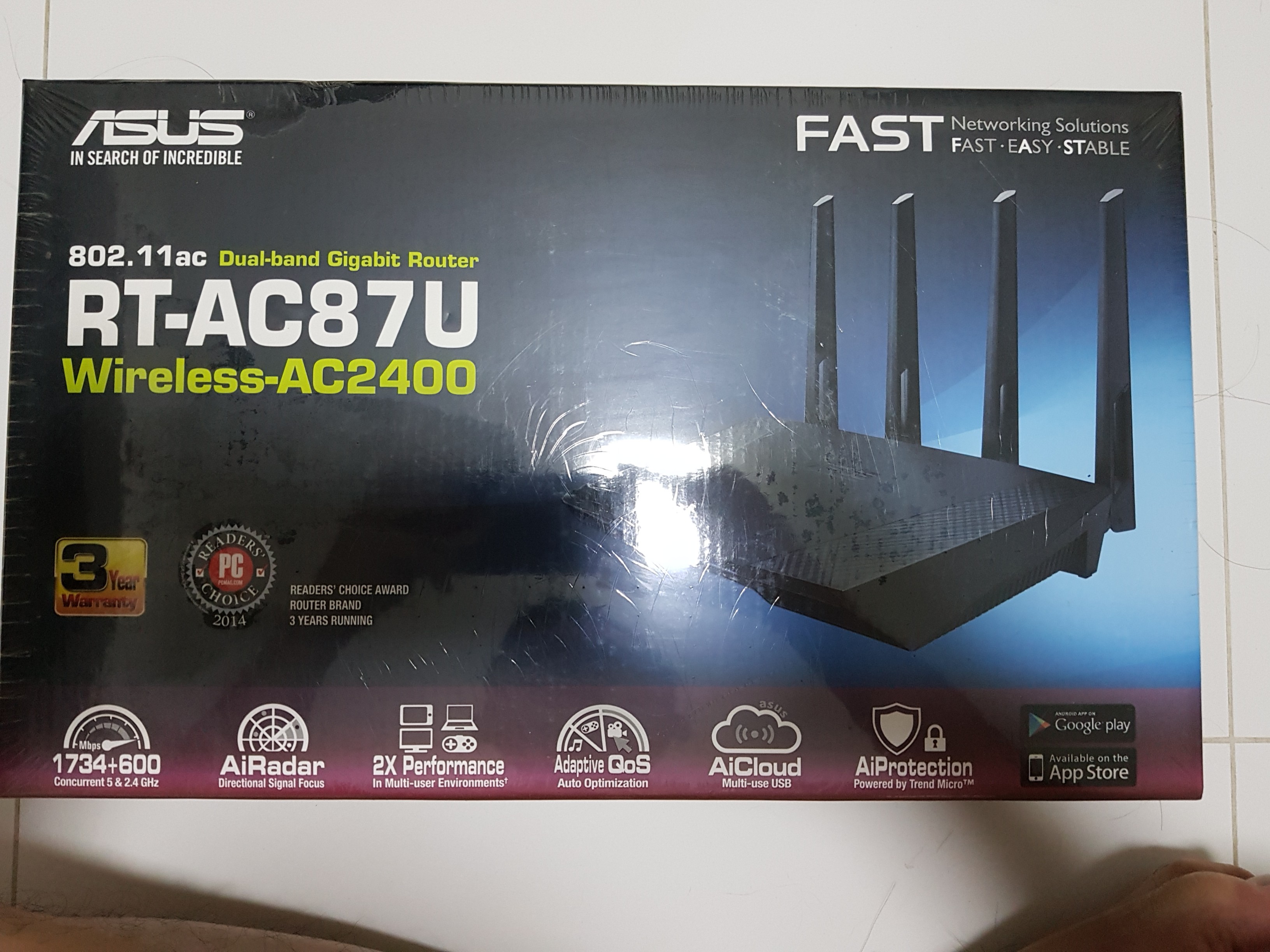 Asus RT-AC87U, Computers & Tech, Parts & Accessories, Networking on ...