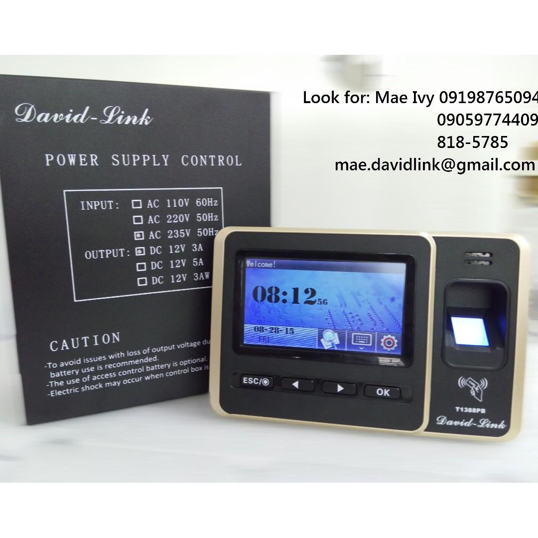 Biometrics Fingerscanner Bundy clock Biometrics/Doorlock shredders Laminator Binding machine ...