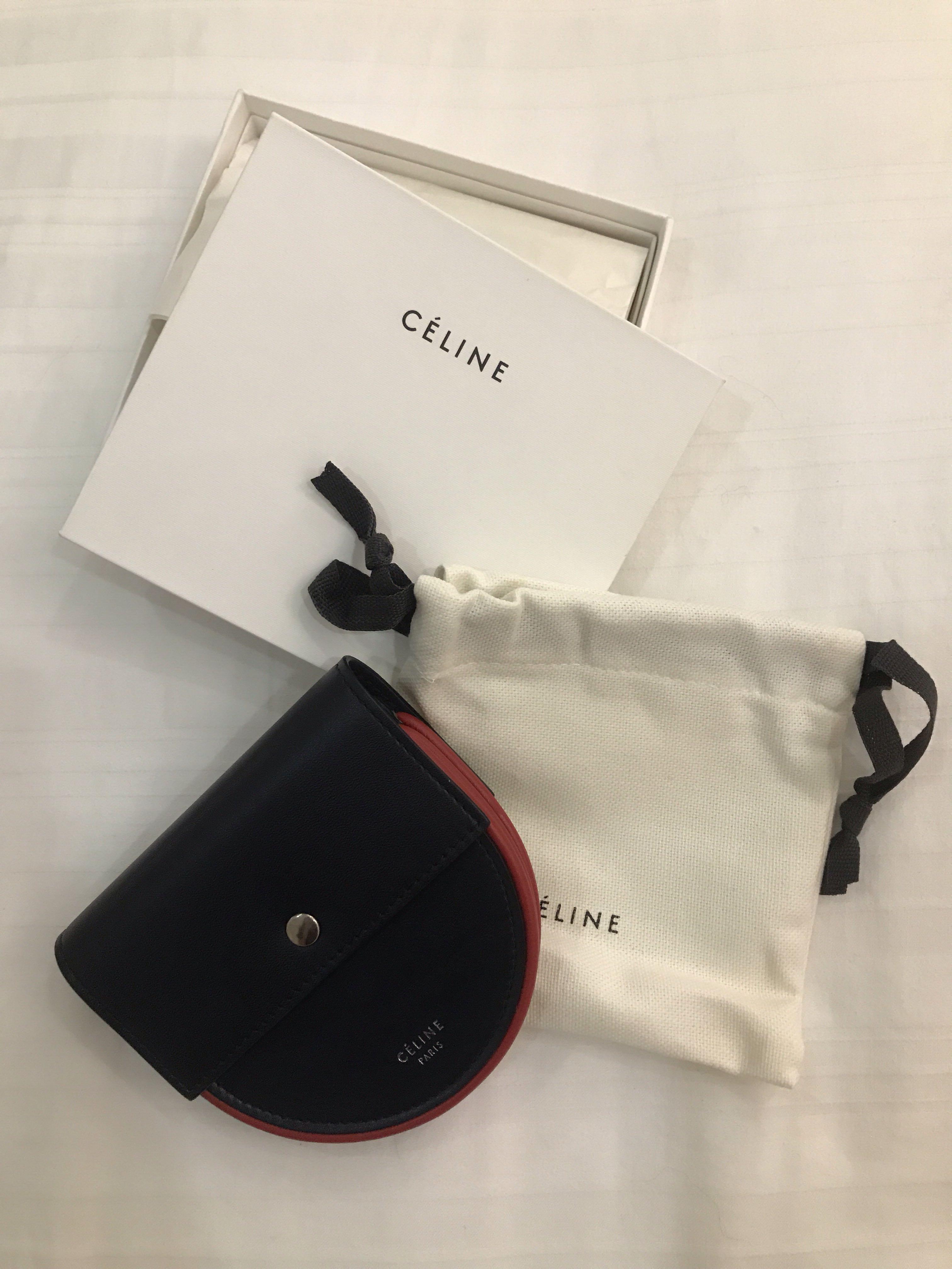 Celine Round Purse, Luxury, Bags & Wallets on Carousell